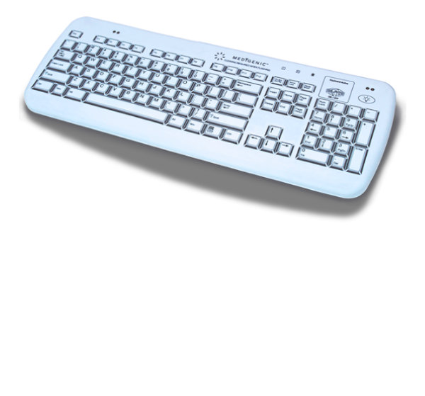 Medigenic Compliance Infection Control Keyboard – OHM Medical IT